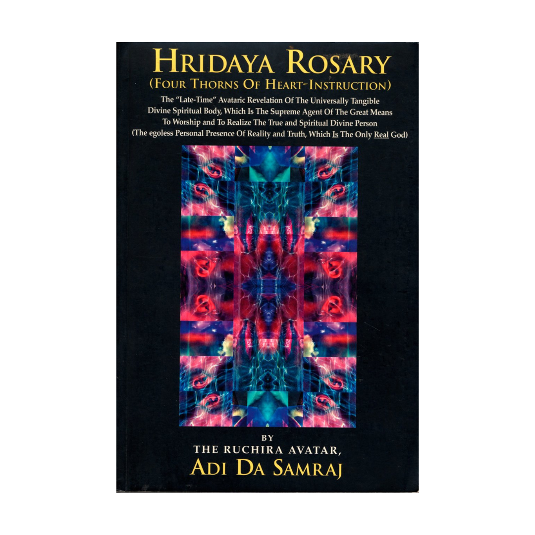 Hridaya Rosary Four Thorns Of Heart Instruction Adidam Bookshop Europe